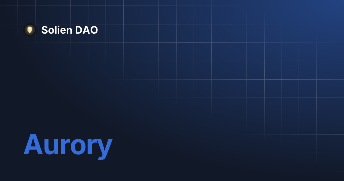 Aurory | Solien DAO
